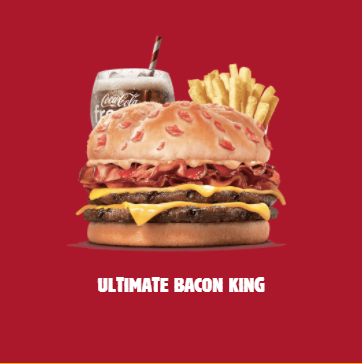 Menu Ultimate Bacon King :: Burger King